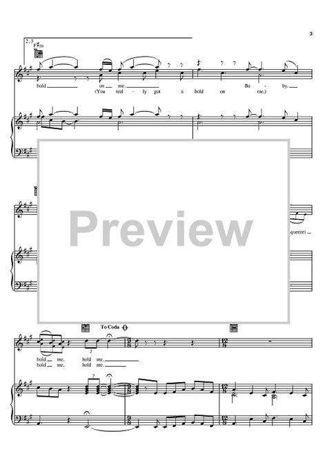 Youve Really Got A Hold On Me Sheet Music By The Beatles Smokey