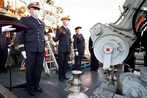Brest Un Nouveau Commandant Pour Le Chasseur De Mines Tripartite Andromède