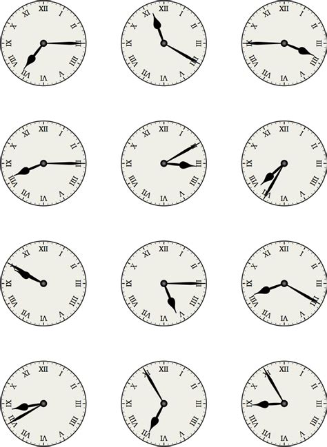 Tikz Pgf Generate Analog Clock With Numbered Face Add Seconds Roman