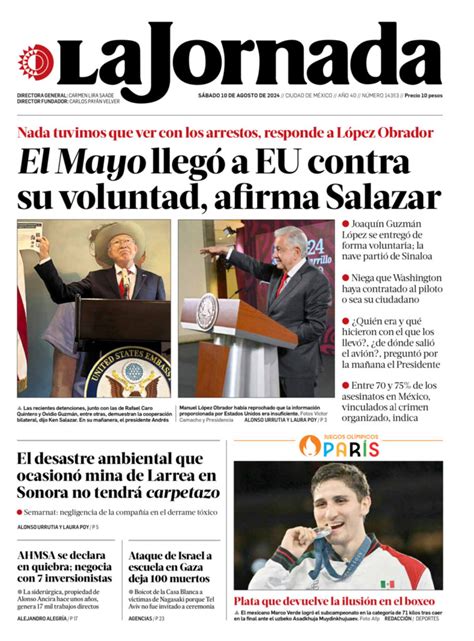 La Jornada Morelos La Jornada Morelos Prohibida La Reproducción