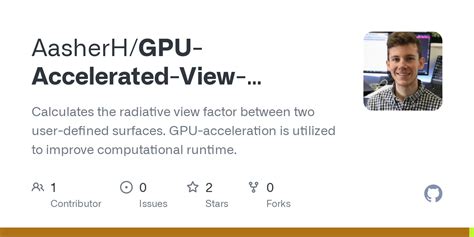 Github Aasherh Gpu Accelerated View Factor Calculator Calculates The