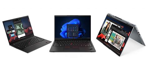 Lenovo Showcases Newly Upgraded Thinkpad X1 Lineup To Empower Hybrid Works
