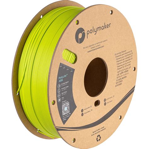 Polymaker 175mm Polylite Abs Filament 1kg Lime Pe01030 Bandh