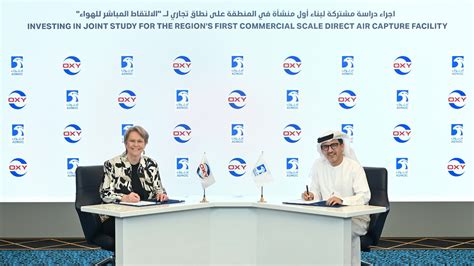 Oxy Adnoc Partner On Potential Megaton Scale Carbon Capture Facility In Uae Esgwise