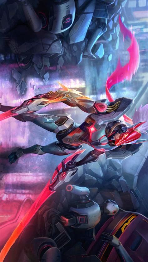 Saber Starlight Iron Hound Mobile Legend Wallpaper Mobile Legends