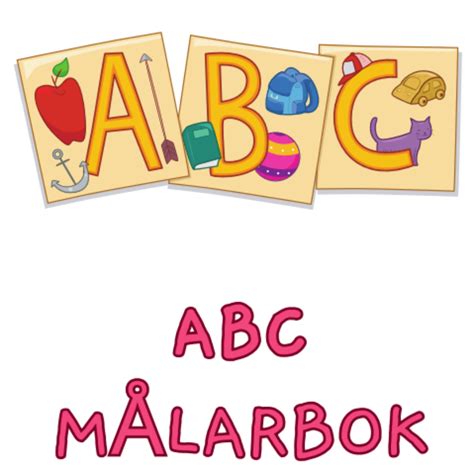 Målarbok Abc För Barn The Digital Shop