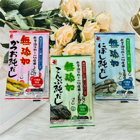 潼漾小舖 日本 兼七 高湯調味包 6本入 小魚乾風味鰹魚風味昆布風味 三款供選 無添加 使用 － 松果購物