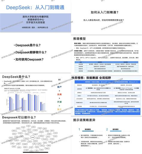 Deepseek 从入门到精通 零点资源网