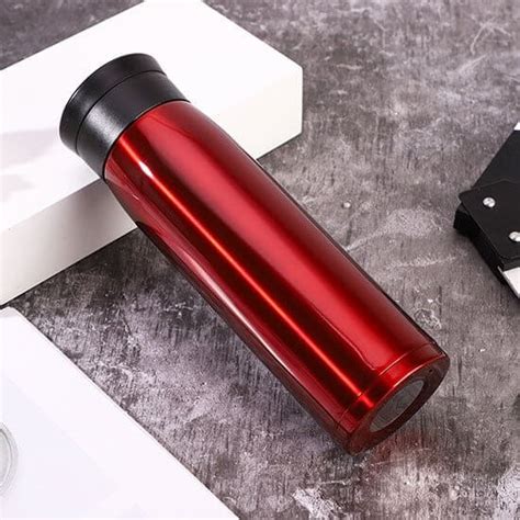 Stainless Steel Insulated Drinking Water Bottle With Filter For Travel