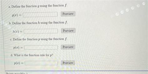Solved The Figure Below Shows The Graph Of F G H And P Chegg
