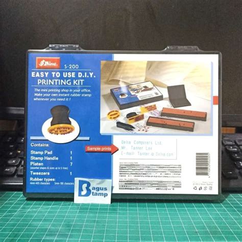 Jual Stempel Shiny S200 Printing Kit Stempel Bongkar Pasang Di