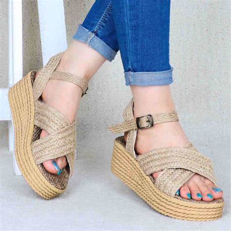 صندل کنفی ضربدری 874 آدینه مارکت