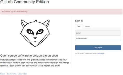 Gitlab Installconfigure And Integrate With Domain Controller Unixmen
