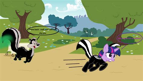 Pepe Le Pew Chase Twilight By Lizzmcclin On Deviantart