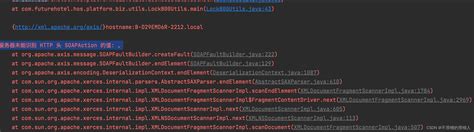 Webservice Axis 服务器未能识别 头 Soapaction 的值 。setsoapactionuri Csdn博客