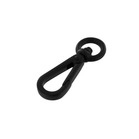 4000n 38 Pvd Black Matte Swivel Lever Snap Solid Brass