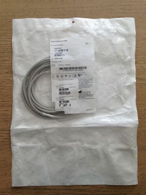 New Biosense Webster Cb3412ct Carto 3 Interface Cable Reprocessed By Innovative Health X