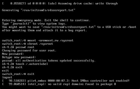 Rhelcentos 7 Root Passwort Zurücksetzen My It Brain