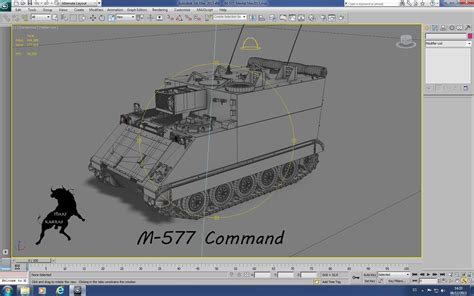 M577 Command 3d Model Max Obj Fbx