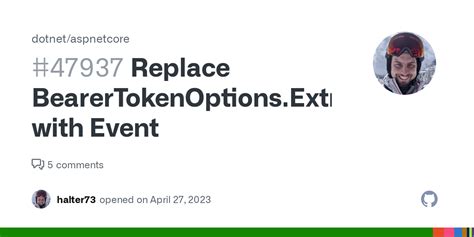 Replace Bearertokenoptions Extractbearertoken With Event Issue
