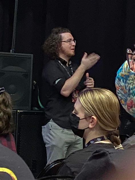 The Asl Interpreter At The Orlando Show It Was Really Funny Seeing Him