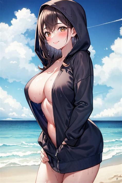 Hot Ai Art On Twitter Rt Hentai24 暑いです 🥵 Its Hot 🥵 Aiイラスト Aiart