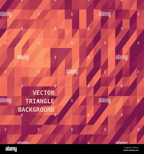 Abstract Triangles Background For Design Stock Vector Image And Art Alamy
