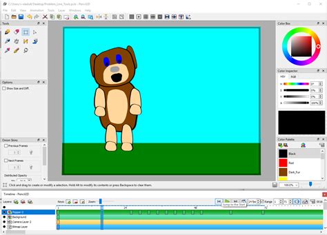 Problems With Nightly Build 11 April 2024 Bug Reports Pencil2D