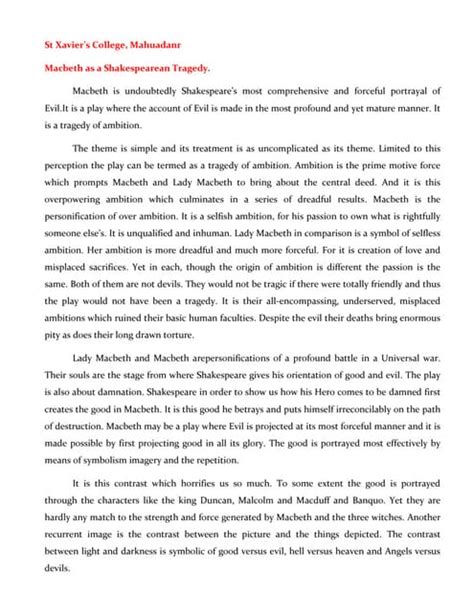 Macbeth Pptx
