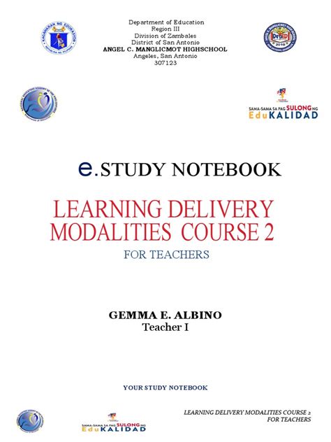 Acmhs E Gemma Pdf Teaching Method Teachers