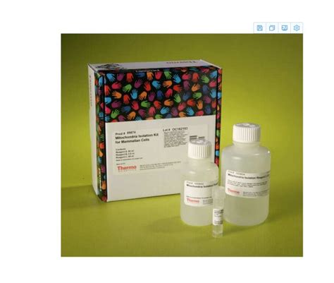 Thermo赛默飞89874线粒体分离试剂盒mitochondria Isolation Kit 产品关键词赛默飞线粒体赛默飞细胞线粒体