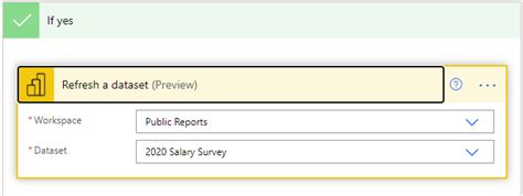 streamline power bi refresh refresh dataset after a successful refresh