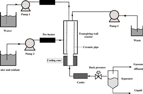 Experimental Set Up Of The Scwo Reactor Download Scientific Diagram