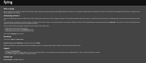 linux常用网络工具 fping主机扫描 architectang blog