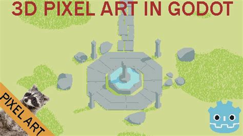 How To Make 3d Pixel Art In Godot Godot 3x Youtube