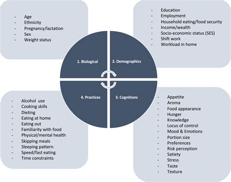 Individual Level Factors And Domains Influencing Dietary Behaviours