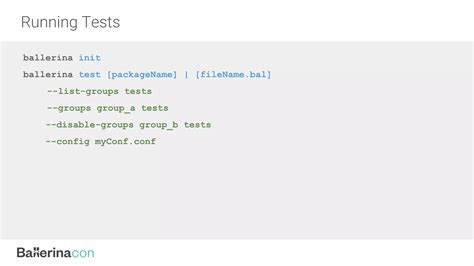 Testing In Ballerina Language Pdf