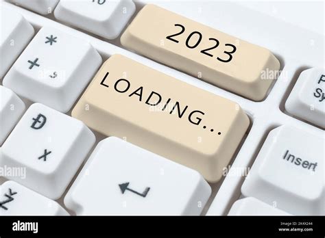 Conceptual Caption 2023 Loading Word For A Year Composed Of A Series Of Events That Are