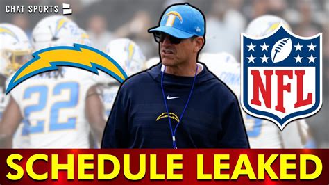 🚨 Los Angeles Chargers 2026 Schedule Leaked Instant Reaction