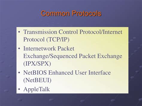 Ppt Overview Of Broadband Data Transmission And Network Protocols
