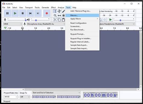 Batch Processing Files With Audacity Garrys Blog