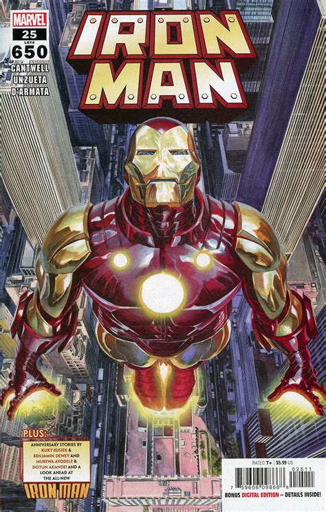 Iron Man Vol 6 25 Cover A Regular Alex Ross Cover 650 Midtown Comics
