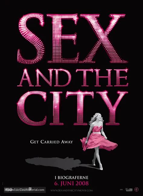 Sex And The City 2008 Danish Movie Poster