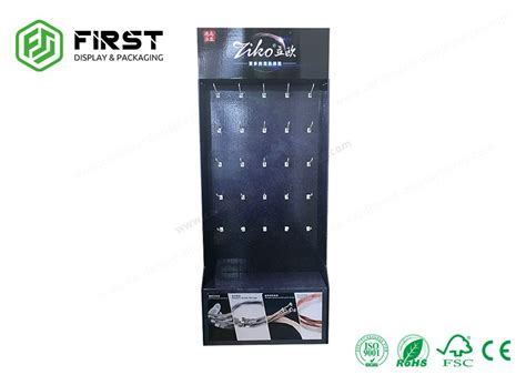 350g Ccnb Corrugated Carton Stand 4c Printing Cardboard Display Stand