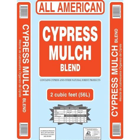 2 Cu Ft Cypress Mulch Blend 23 The Home Depot