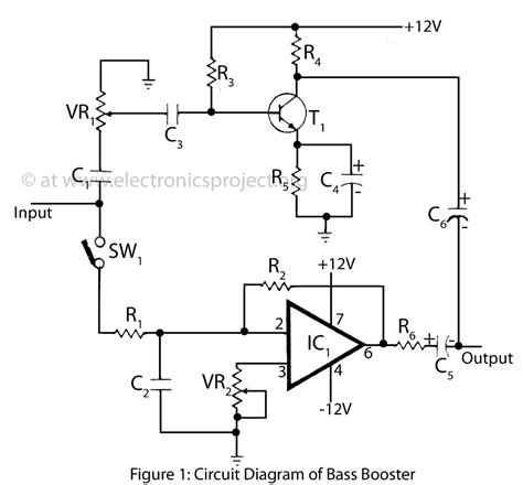 Bass Booster Circuit Under Repository Circuits 26294 Nextgr