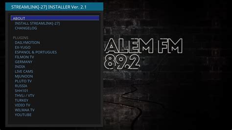 Streamlink 27 Installer Sat Universe The Place To Be