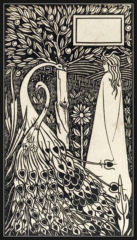 Aubrey Beardsley 1872 1898 Black And White Illustration Art