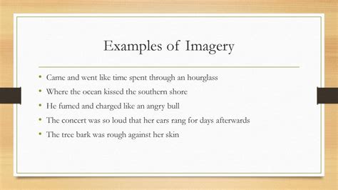 Examples Of Imagery Pictures