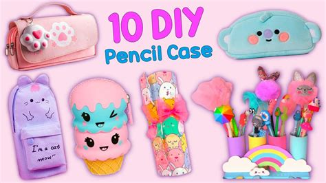 10 Pencil Case And Pencil Holder Ideas You Will Love Cute And Easy